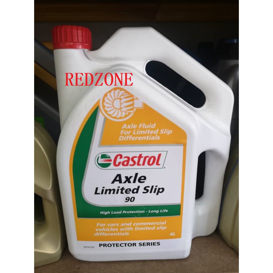 100% CASTROL AXLE 90 FOR LIMITED SLIP DIFFERENTIALS MANUAL GEAR FLUID ...