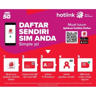 Hotlink Pantas 365 hotlink sim card 014 prepaid maxis | Shopee Malaysia