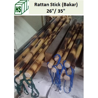 Rotan Manau Bakar / Rattan Stick 30-34mm | Shopee Malaysia
