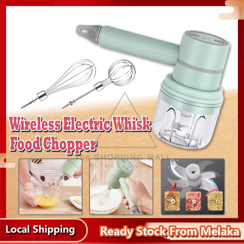 Wireless 3 Speed Mini Mixer Electric Food Blender Handheld Mixer Egg ...