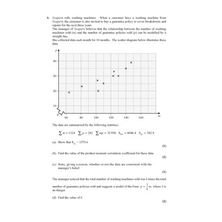 A Level Edexcel Statistics (S1) -Full Past Papers (Worksheets Format ...
