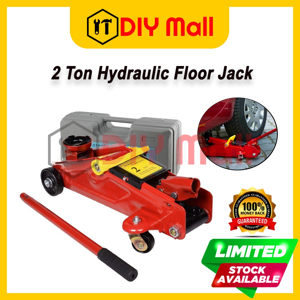 DIYMALL 2 Ton Hydraulic Floor Jack Wtih Box Car Jack Car Lifting ...