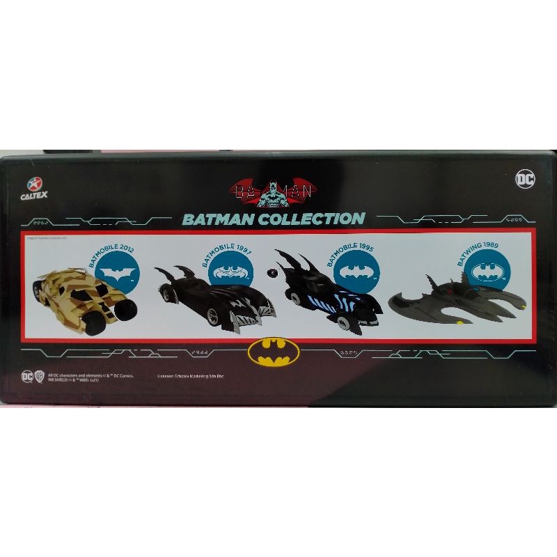Caltex malaysia 2021 Batman Collection BOX ( Eksklusif kit Batman ...