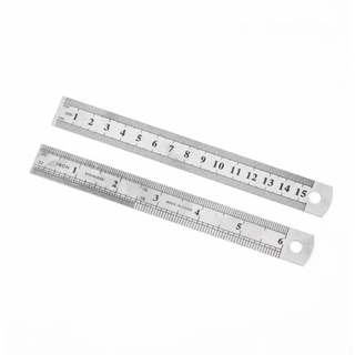 Metal Ruler / Pembaris Besi 15cm/ | Shopee Malaysia