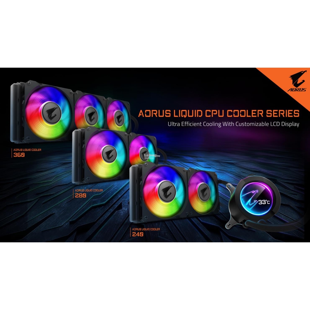 # gigabyte aorus liquid cooler - all-in-one aio liquid cooler with ...