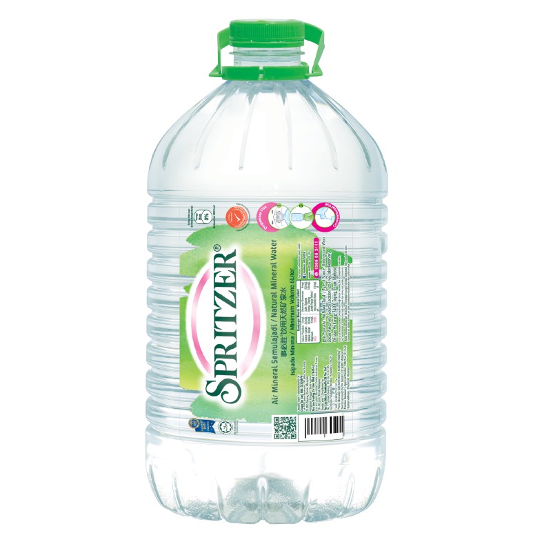 PACKAGE OF 5 CARTONS : SPRITZER N/MINERAL WATER 6L X 2 BTL | Shopee Malaysia