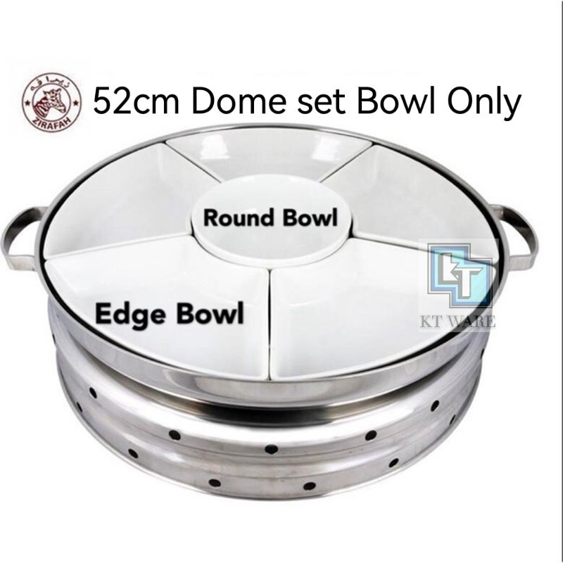 KT WARE Serving Dome Insert Bowl Replacement Bowl Round Bowl Edge Bowl ...