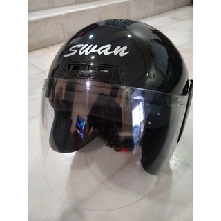Swan Helmet (Drak Grey Clour) | Shopee Malaysia
