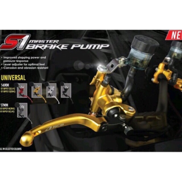 RCB FORGED MASTER BRAKE PUMP S1 14MM | Shopee Malaysia