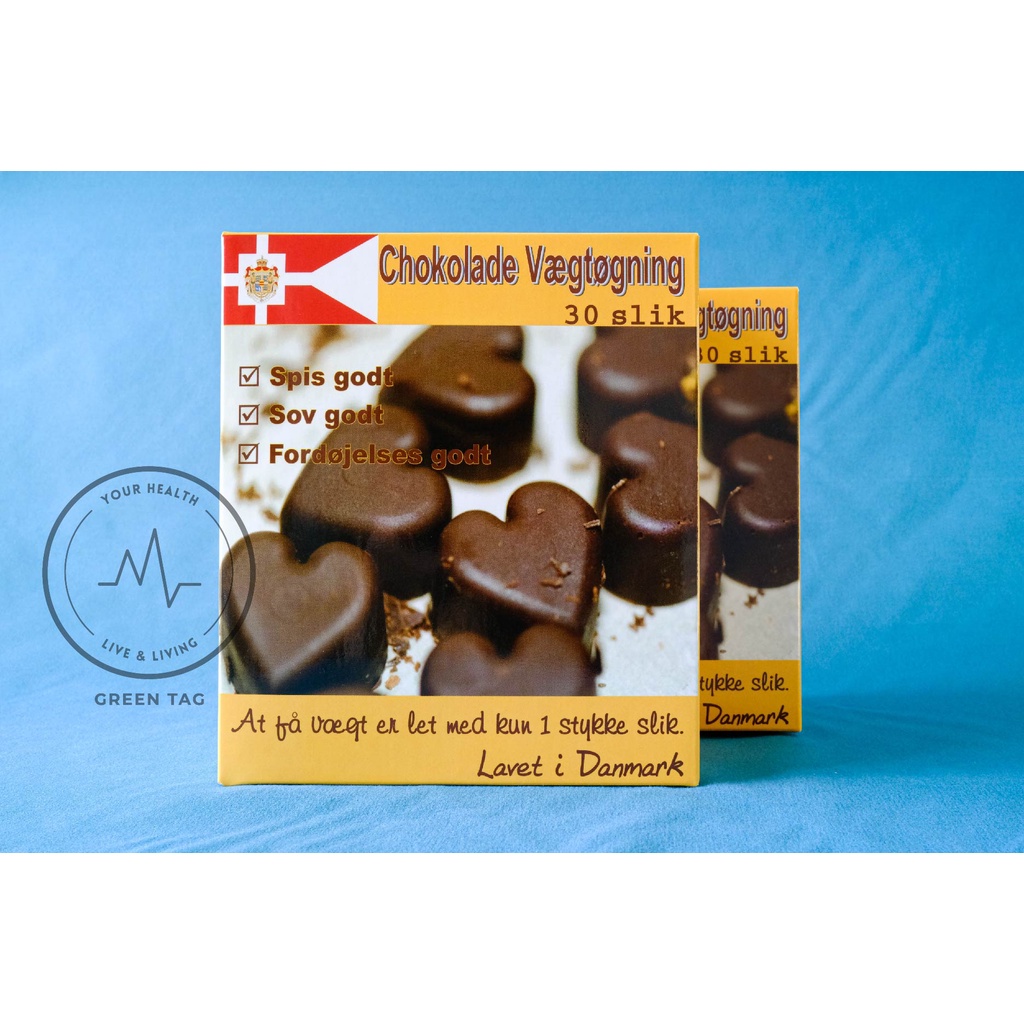 [100% Original] Chokolade Vaegtogning / Chocolate Weight Gain (30 slik ...