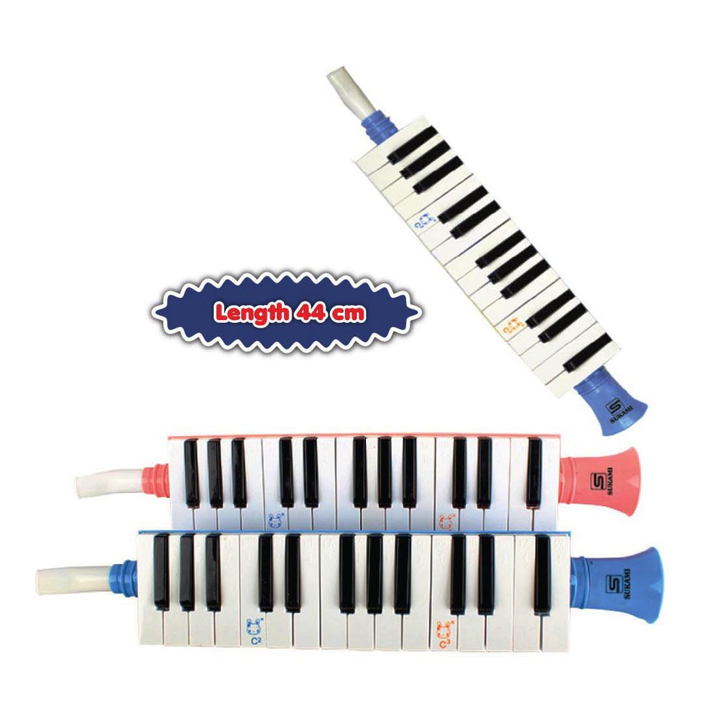 (Ready Stock) Sukami Melodica 27 Keys Wind Instruments Suitable for ...