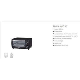 FABER ELECTRIC OVEN FEO NUOVO 10 (10L) | Shopee Malaysia