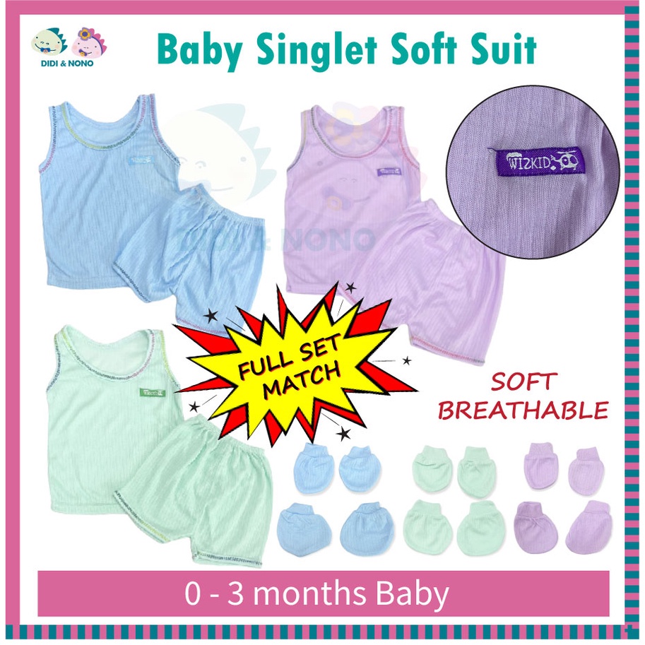 Pakaian baby Newborn Baby Suit Singlet Baju seluar pendek Baby Baru ...