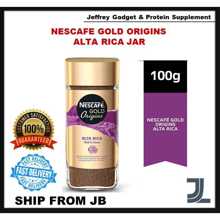 (READY STOCK)NESCAFE GOLD ORIGINS - ALTA RICA Jar (100g) | Shopee Malaysia