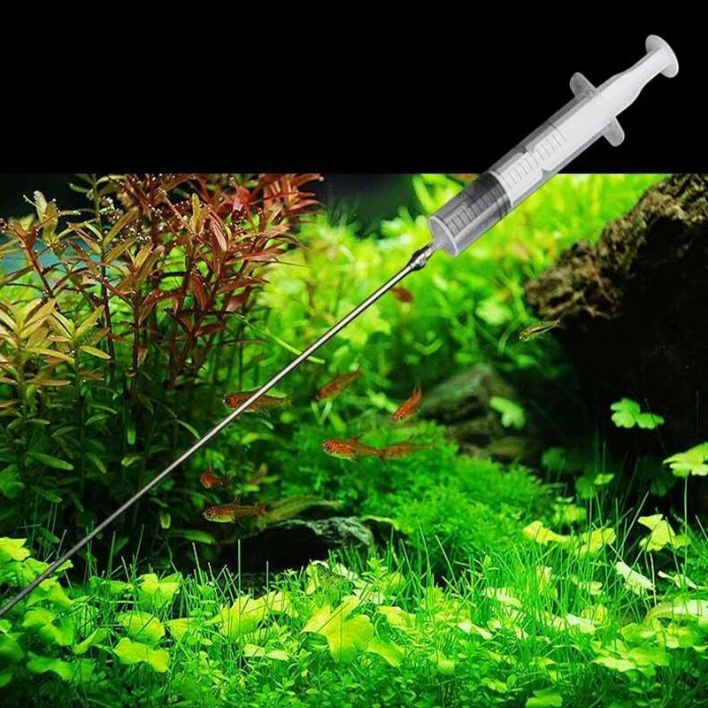 Disposable syringe Algae Spot Treatment Tool For Aquascape fertiliser ...
