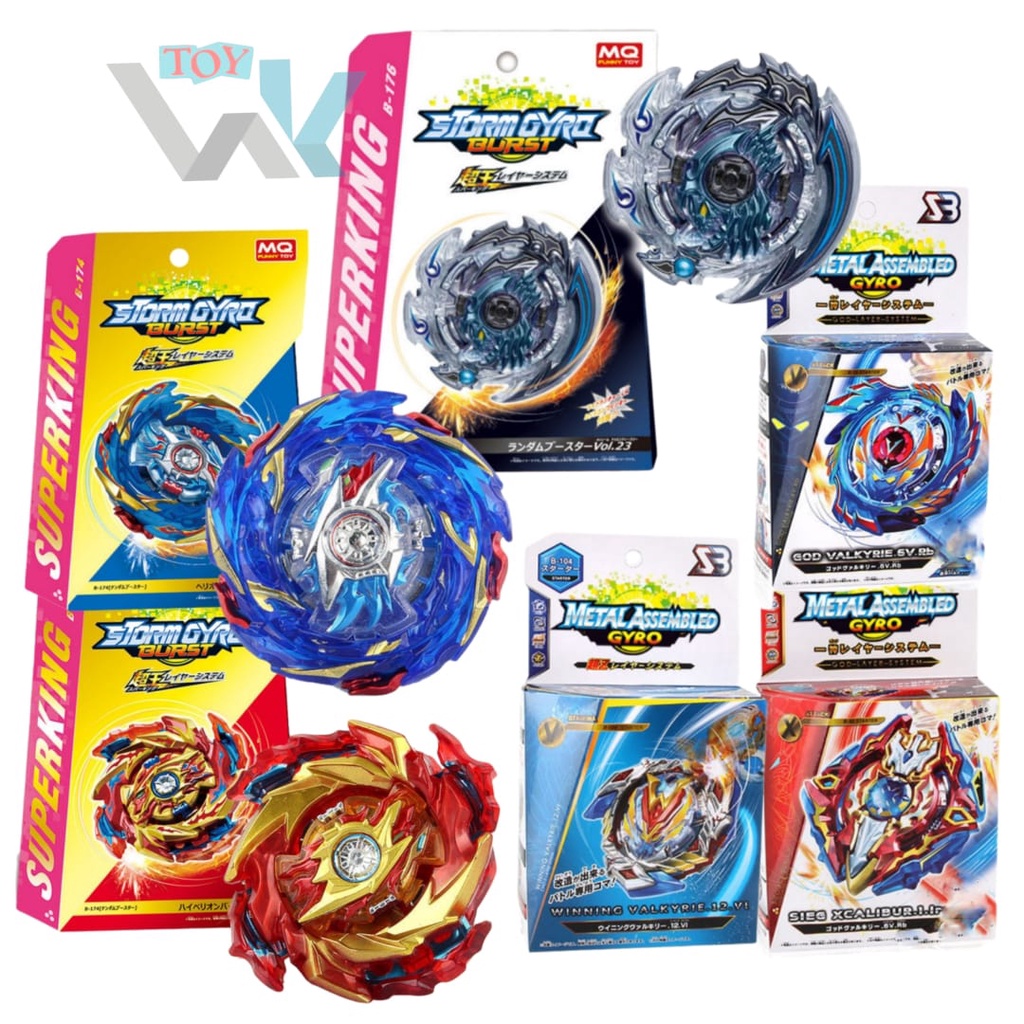 Beyblade Burst Set With Launcher Handle Toys Sale Bey Bayblade | Shopee ...