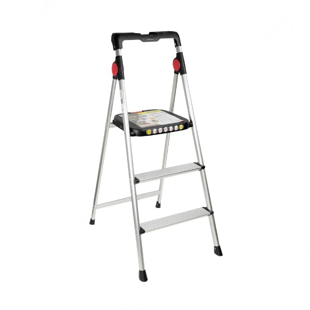 American Krisbow Aluminum Folding Ladder Type 3 Step | Shopee Malaysia