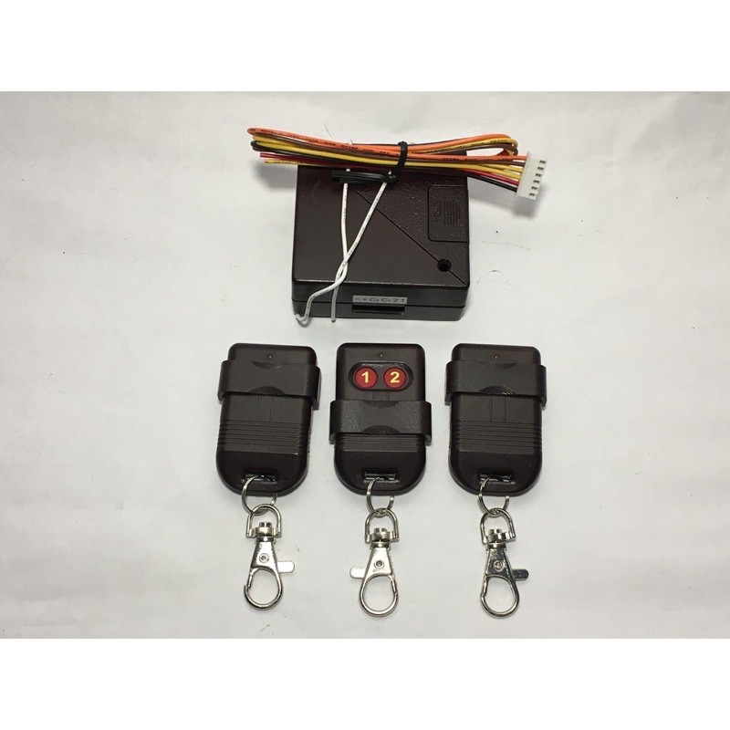 Auto gate remote control 433mhz set with 3 transmitters & 1 receive ...