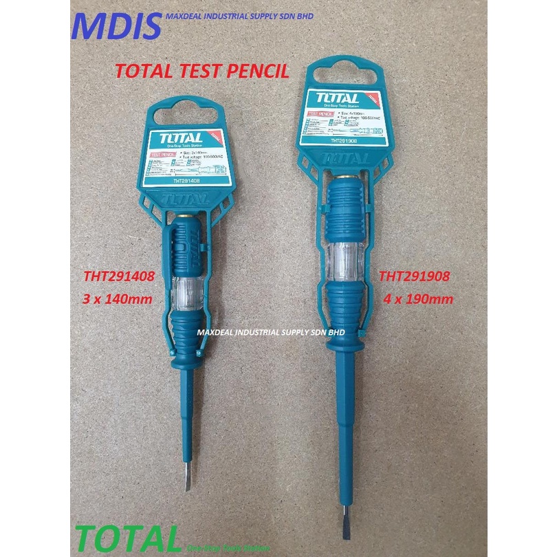 TOTAL THT291408 THT291908 Heavy Duty Test Pen | Shopee Malaysia