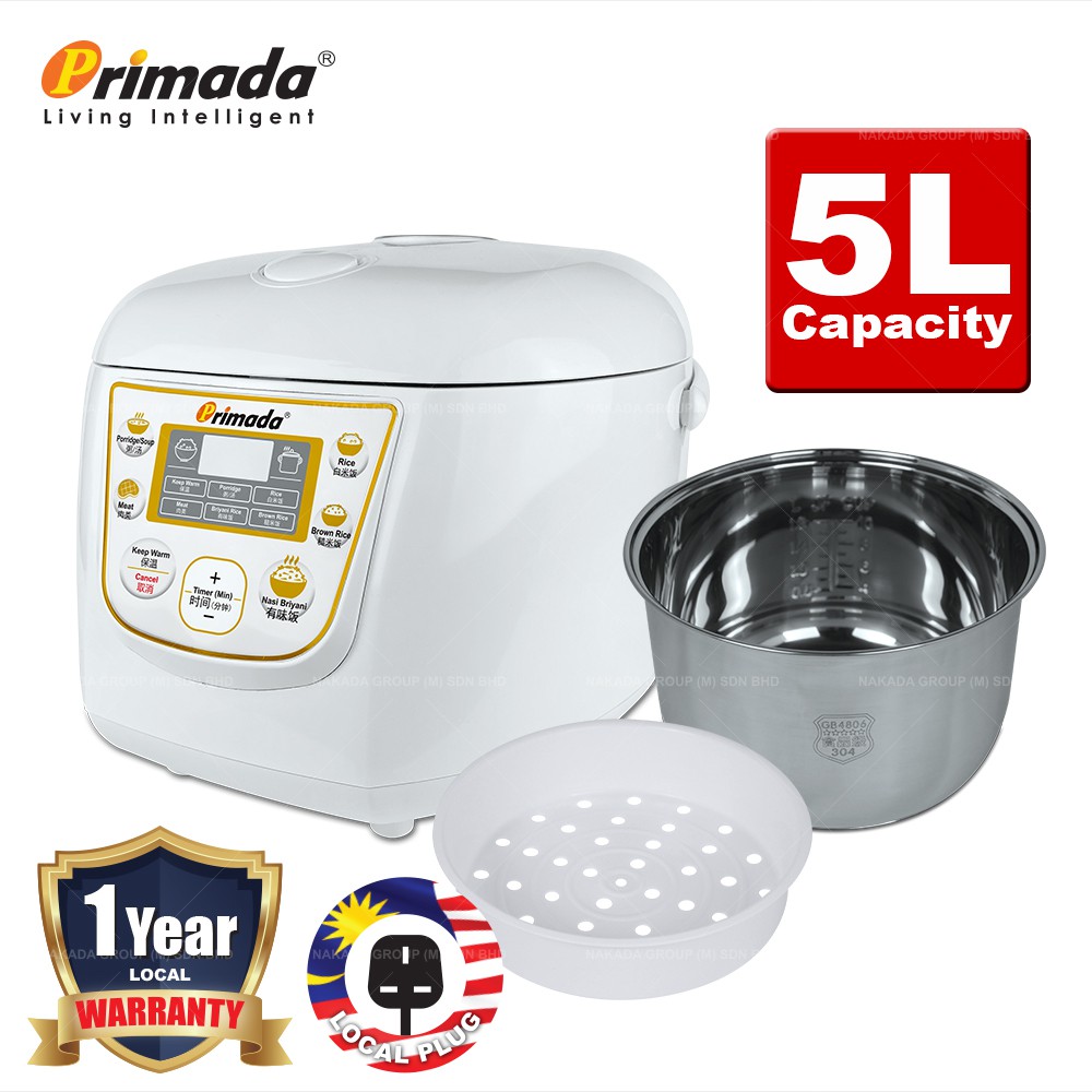 Primada Smart Rice Cooker PSC60 | Shopee Malaysia