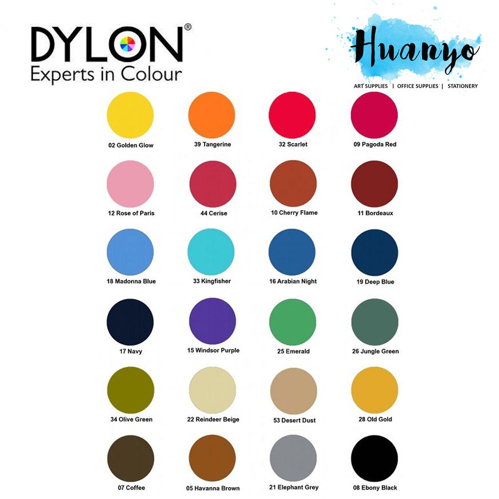 Dylon Multi-Purpose Fabric Dye 5g (Per pcs) | Shopee Malaysia