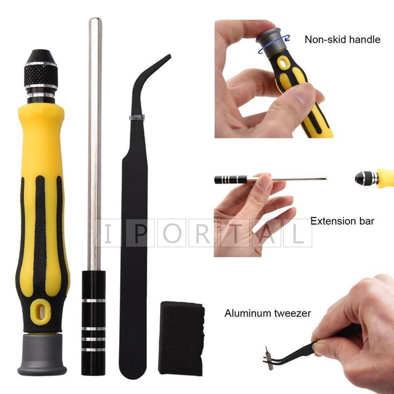 45 in 1 Handphone Mobile Phone Computer Repair Hand Tool Box Set Kit ...