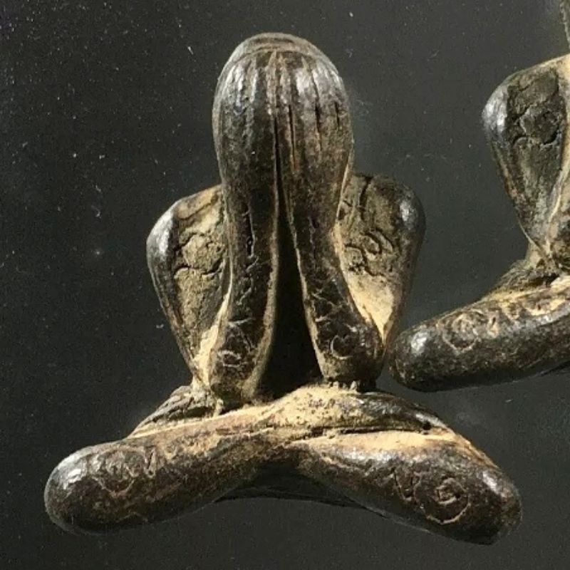 BLACK MAGIC PHRA PIDTA TOK RAJA LP KRON POWERFUL PROTECTION CROSS OVER ...