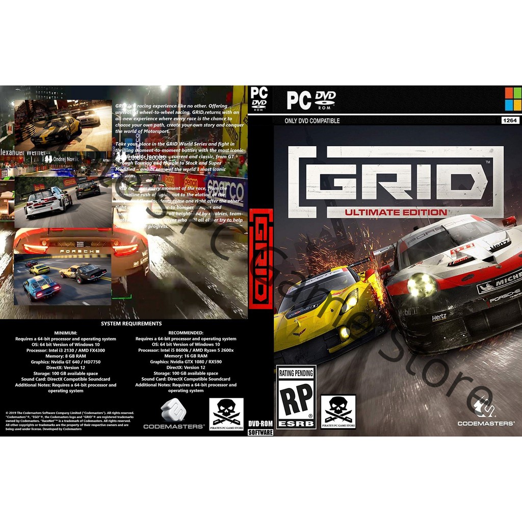 (PC) GRID: Ultimate Edition | Shopee Malaysia
