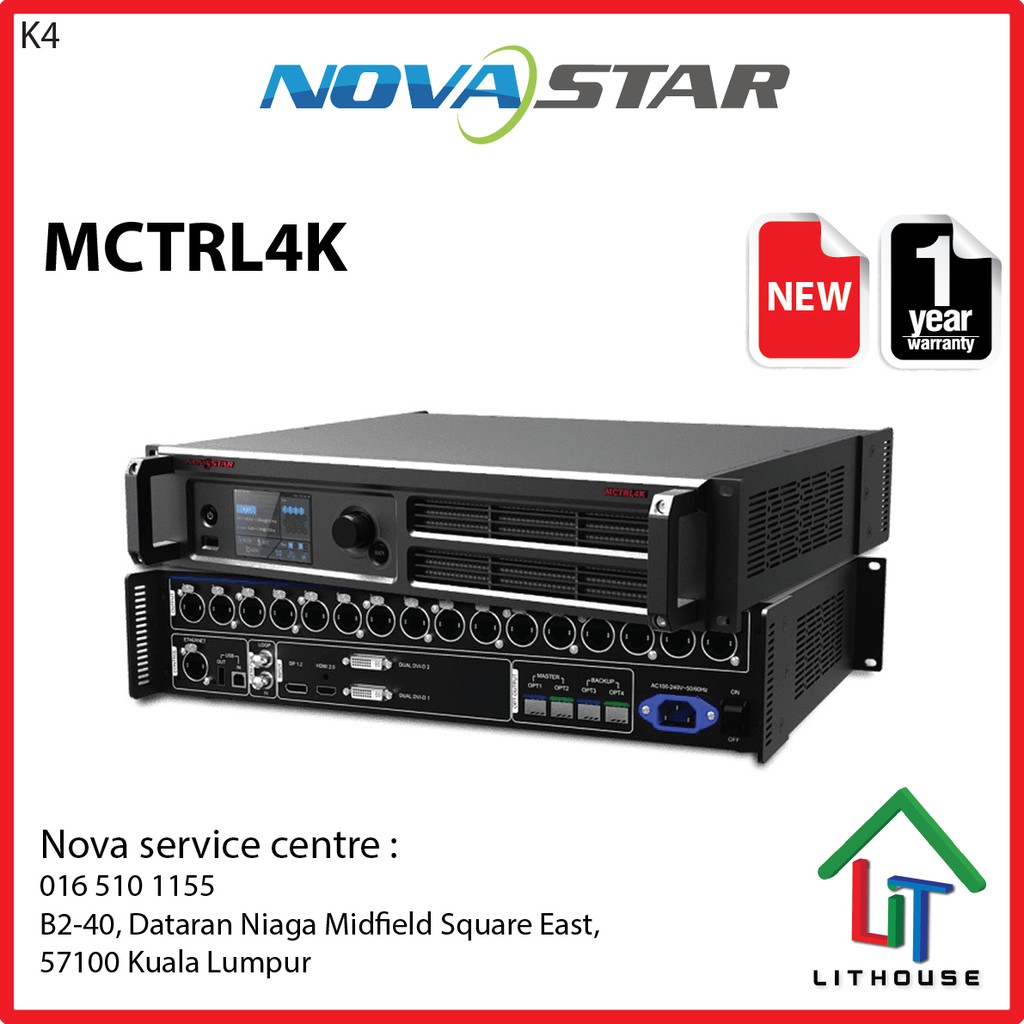 NovaStar MCTRL4K LED Display Controller & Processor | Shopee Malaysia