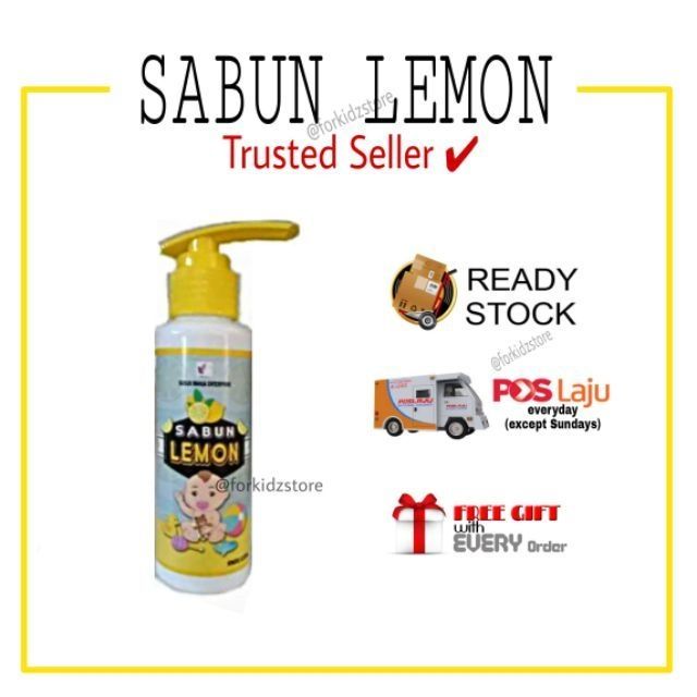 [READY STOCK] SABUN LEMON ORIGINAL (Penutup Pink) | Shopee Malaysia
