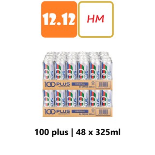 100Plus Regular (24 can x 325ml) x 2 Carton | Shopee Malaysia