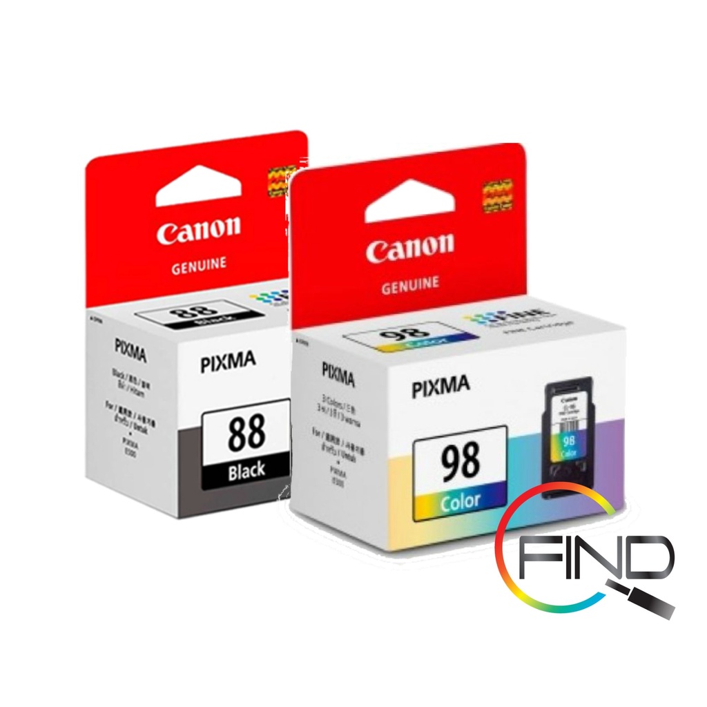 CANON PG-88 BLACK & CL-98 COLOR CARTRIDGE (FINDC) | Shopee Malaysia