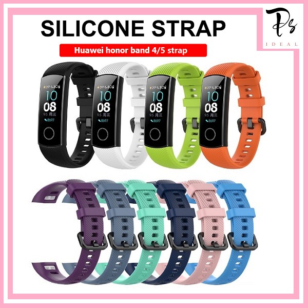 (Ready Stock) Honor Band 4 Honor Band 5 Silicone Band Replacement Strap ...