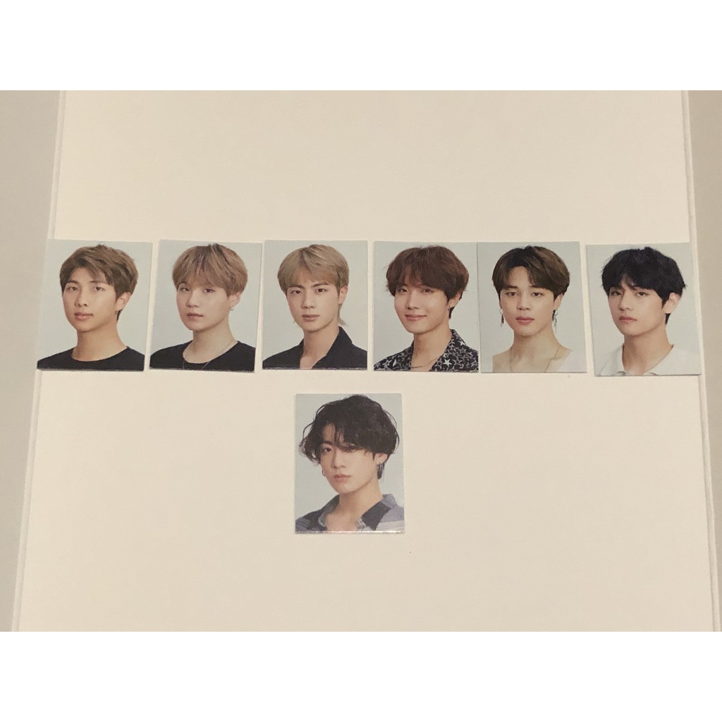 ID Photo Set - BTS Season Greeting 2020 Official Merchandise | Shopee ...