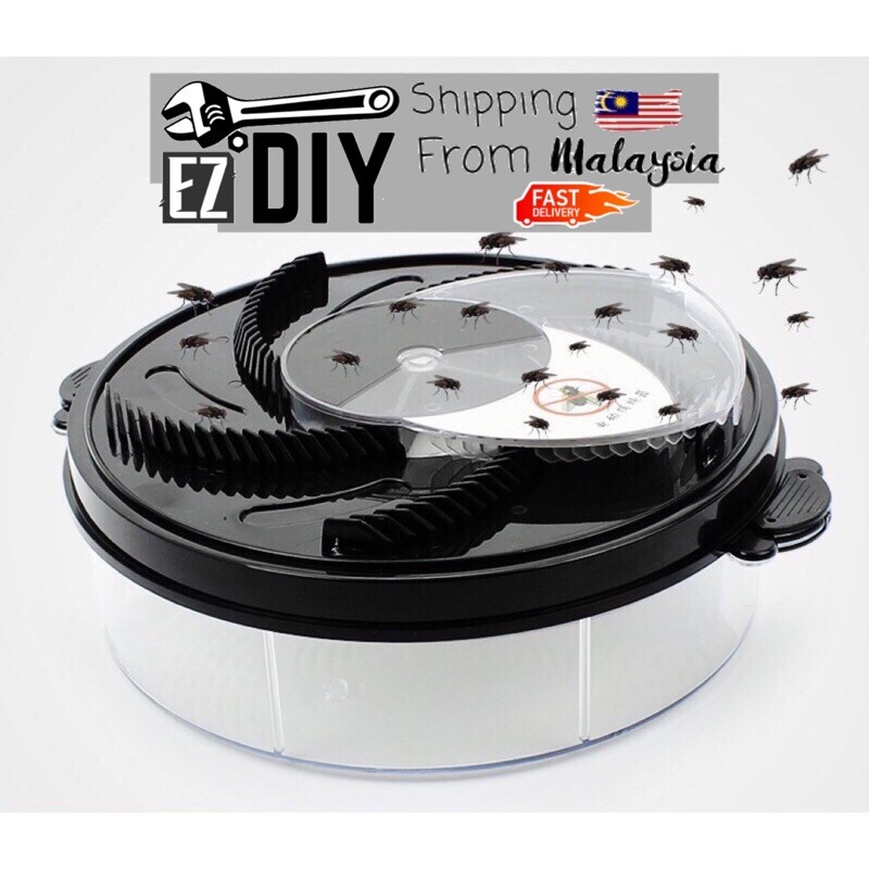 EZDIY Fly catcher penangkap lalat automatic Electric Fly Trap Device ...