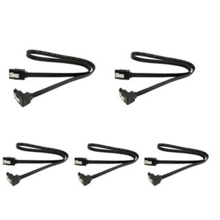 SATA CABLE 3.0 6Gbps L Shape / Straight Serial ATA Data Cable SATA 3 ...