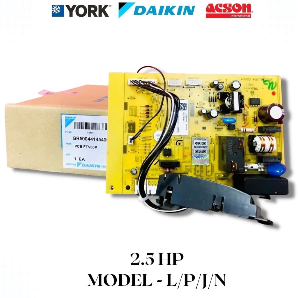 ORIGINAL GENUINE PARTS PC BOARD AIRCOND 2.5HP FT25 L/P (DAIKIN I ACSON ...