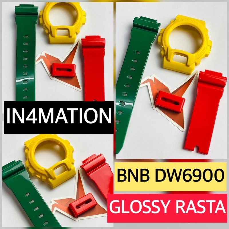 BNB DW6900 GLOSSY RASTA (IN4MATION) | Shopee Malaysia