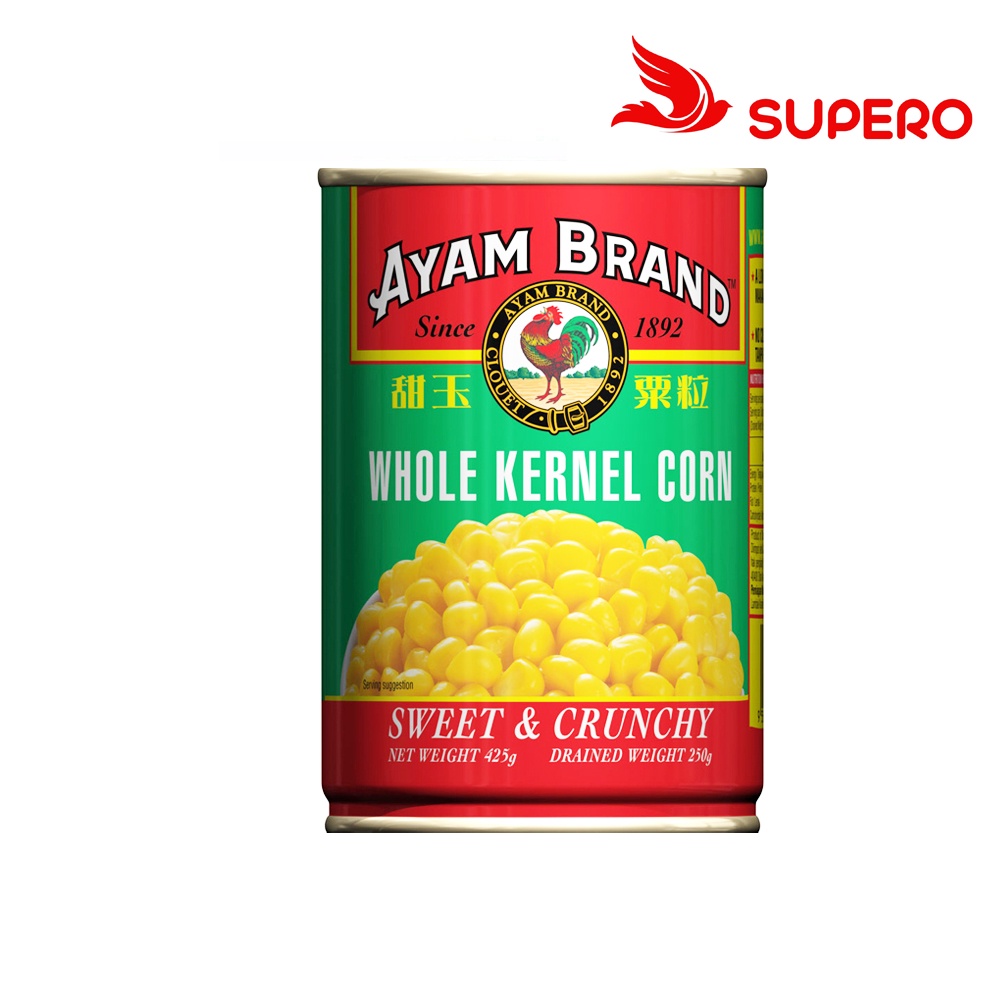 AYAM BRAND WHOLE KERNEL CORN 425G | Shopee Malaysia