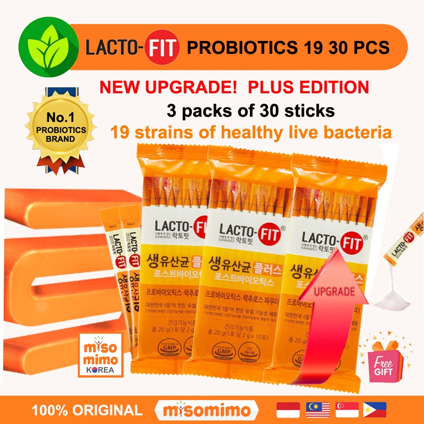 [READY] LACTOFIT Probiotic 19 Plus Live Lactobacillus Dualbiotics 30 ...