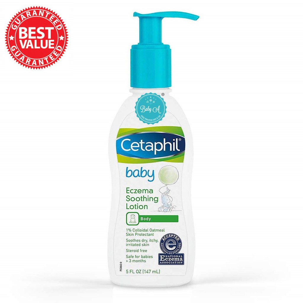 BABY A Cetaphil Baby Eczema Soothing Lotion 5 fl oz/147 ml | Shopee ...