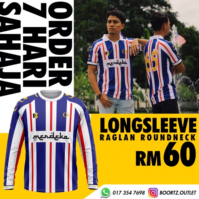 Merdeka Edition Longsleeve | Shopee Malaysia