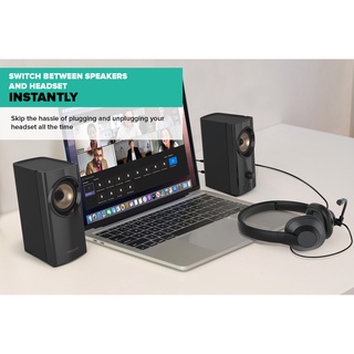 Creative T60 2.0 Compact Hi-Fi Desktop Speakers with Clear Dialog and ...