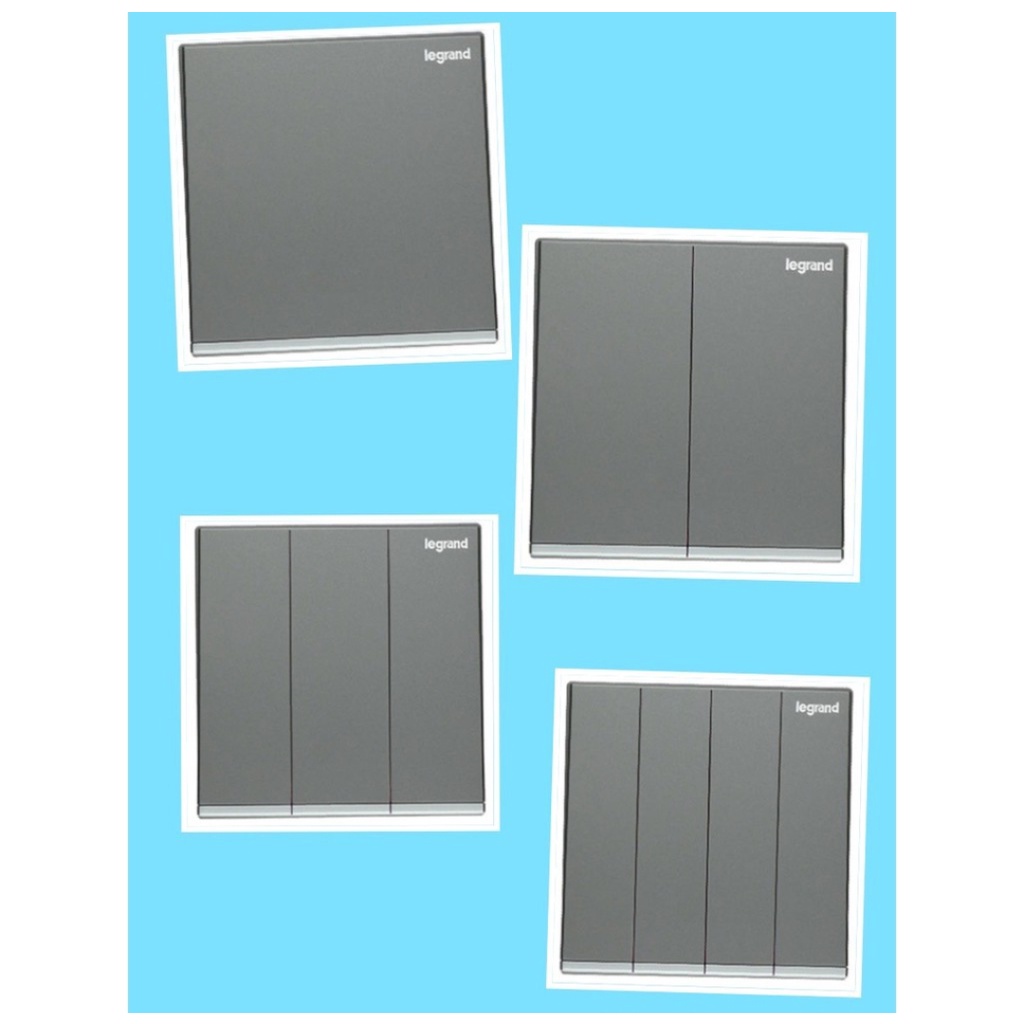 LEGRAND GALION SWITCH (DARK SILVER) | Shopee Malaysia
