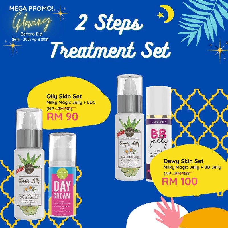 MEGA PROMO LOVERA GLOWING RAYA BEAUTY SET | Shopee Malaysia