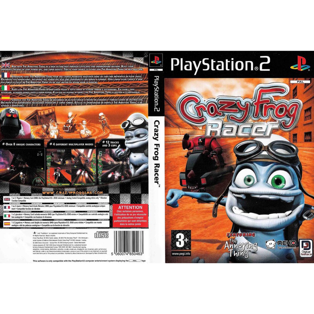 PS2 Crazy Frog Racer ( CD Games ) | Shopee Malaysia