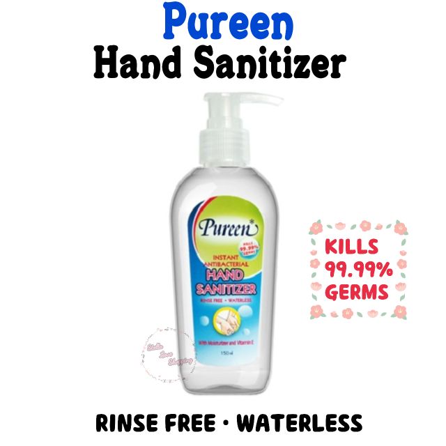 Pureen Antibacterial Hand Sanitizer (150ml) | Shopee Malaysia
