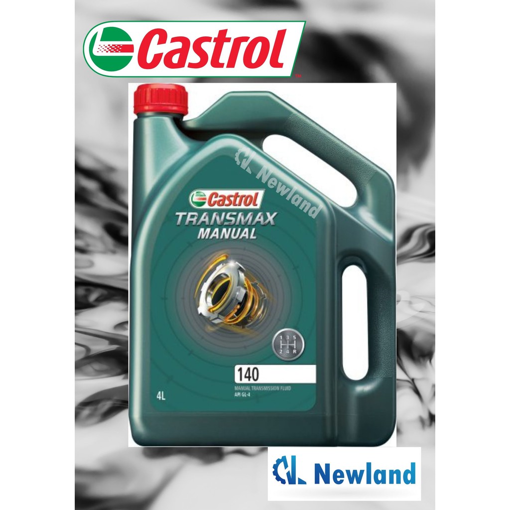 Castrol Gear Oil 140 Manual Transmax GL-4 (4L) | Shopee Malaysia