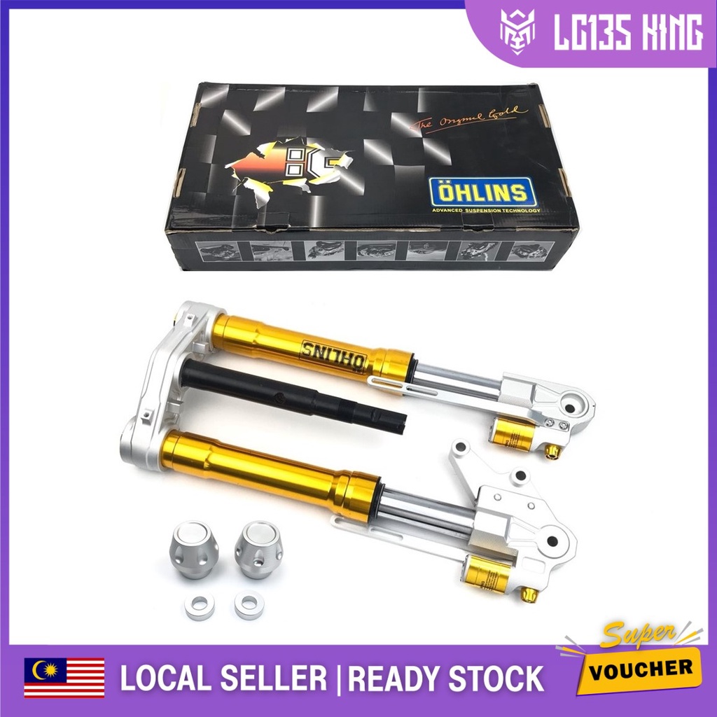 YAMAHA Y15 Y15Z Y15ZR V1 V2 FRONT UPSIDE DOWN FORK COMPLETE SET ...