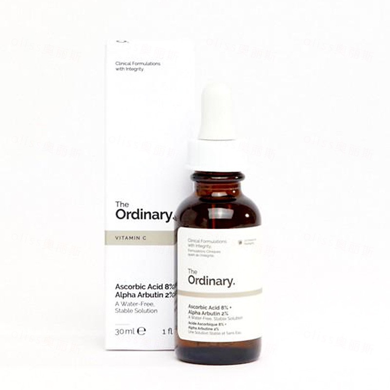 The Ordinary Ascorbic Acid 8% + Alpha Arbutin 2% skincare whitening ...